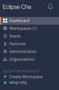 Eclipse Che 7の画面構成 | masaki-blog